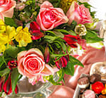 Peruvian Lily & Rose | 123 Flowers