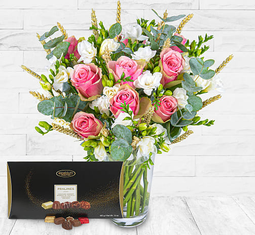 Flower Gift Sets | Exquisite Bouquets & Thoughtful Extras | 123 Flowers