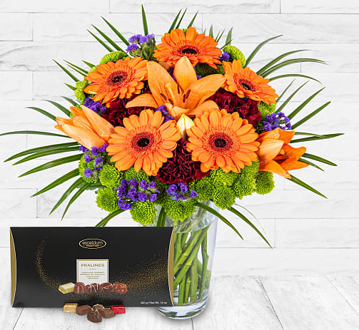Flower Gift Sets | Exquisite Bouquets & Thoughtful Extras | 123 Flowers