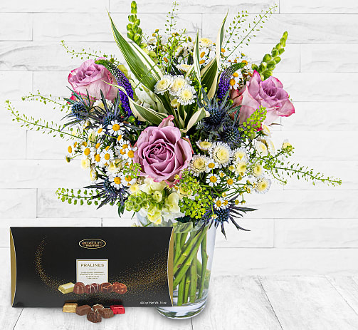 Flower Gift Sets | Exquisite Bouquets & Thoughtful Extras | 123 Flowers