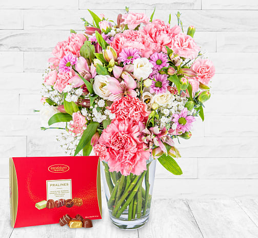 Flower Gift Sets | Exquisite Bouquets & Thoughtful Extras | 123 Flowers